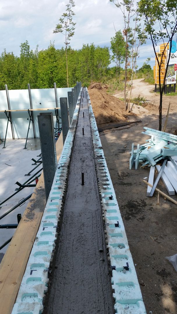 CONSTRUCÃO EM ICF blocos esferovite